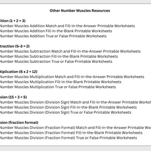 100 Addition Flashcards, Instant Download Math Printable, First Grade ...
