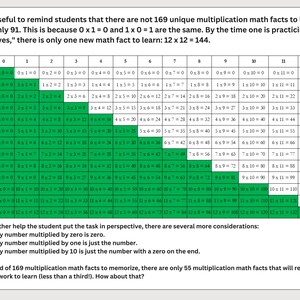 Printable Multiplication Practice Program With 189 Worksheets ...