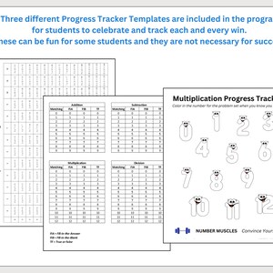 Printable Multiplication Practice Program With 189 Worksheets ...