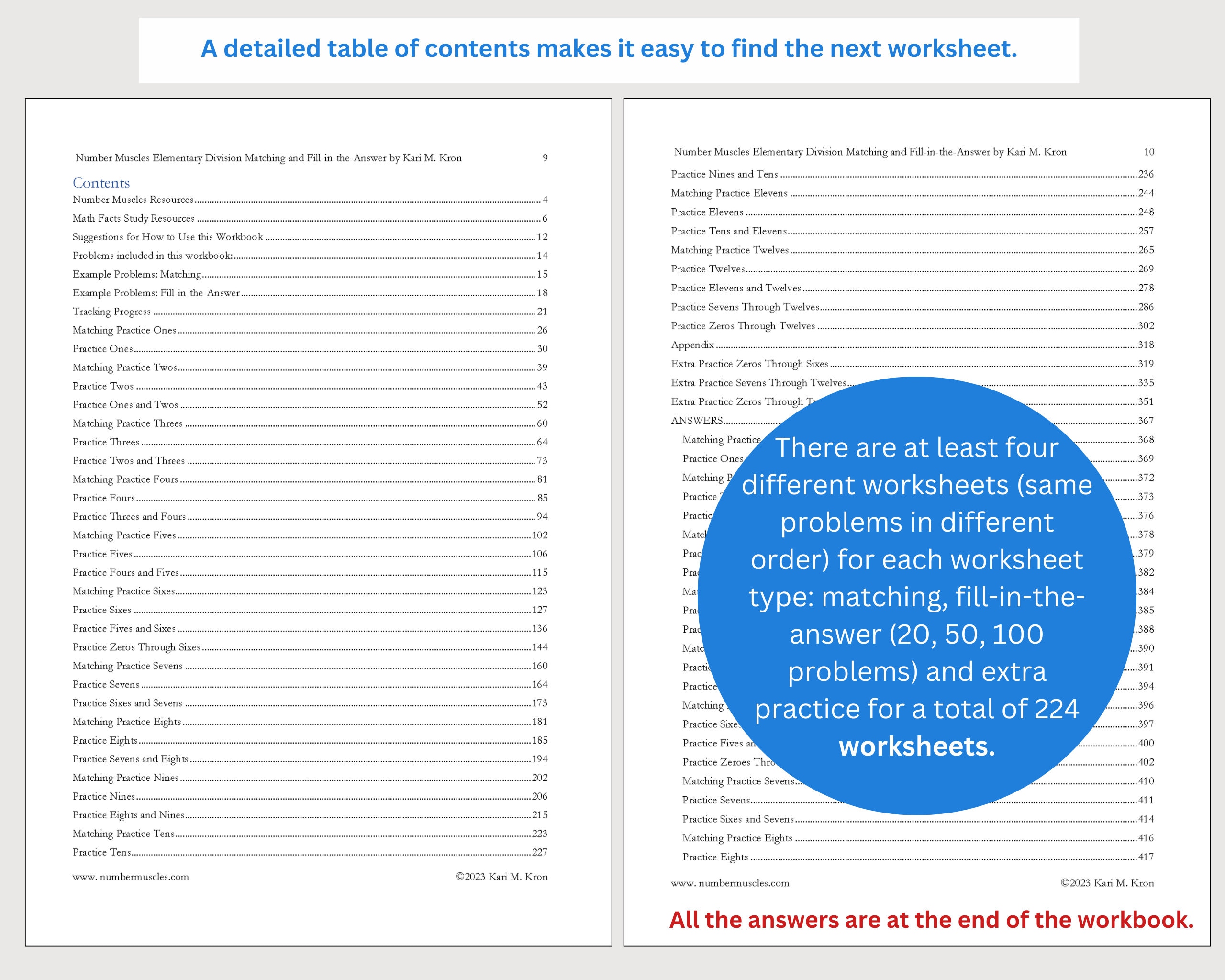 224 Division Worksheets, Instant Download Math Printable, Third Grade ...