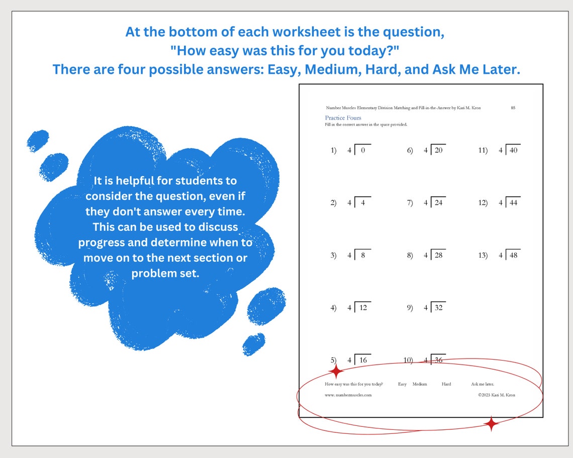 224 Division Worksheets, Instant Download Math Printable, Third Grade ...