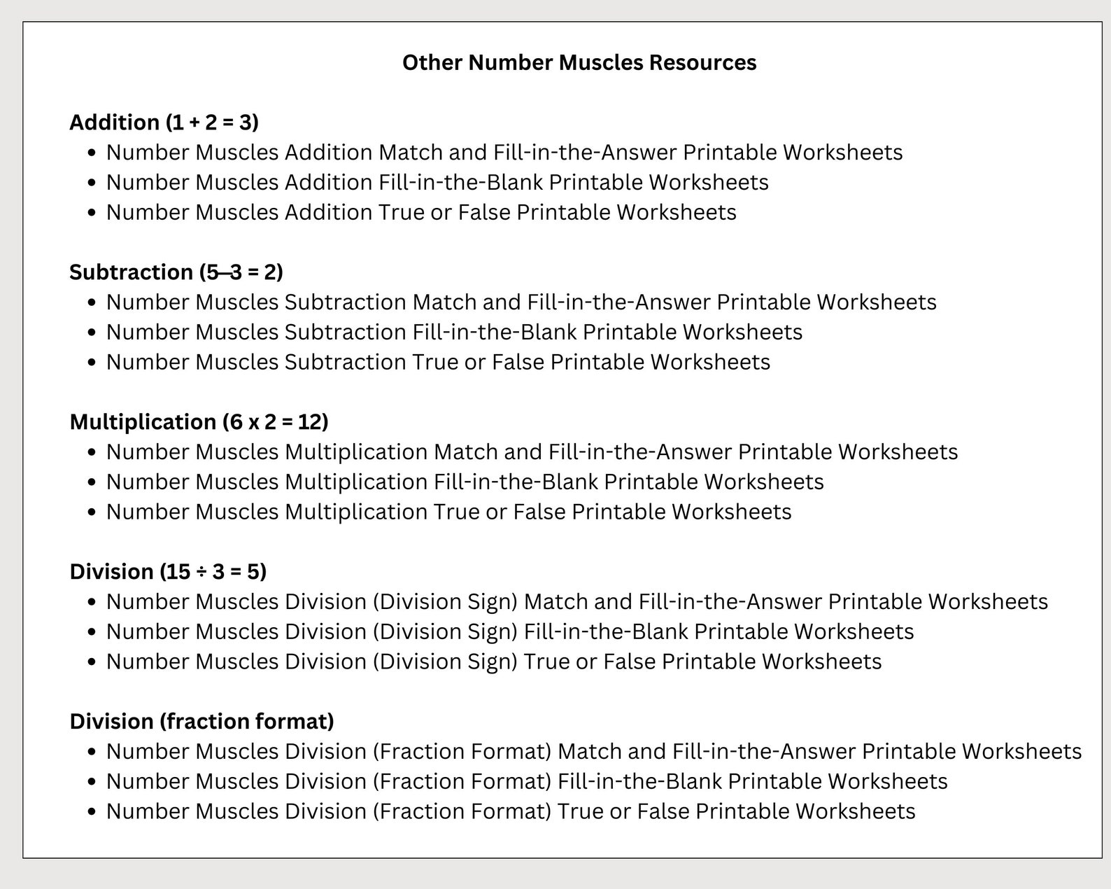 20 Addition Instant Download Printable Worksheets, First Grade ...