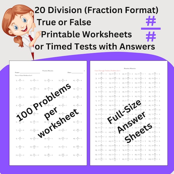 First Grade Math Timed Tests - Etsy