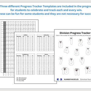 Printable Division Practice Program With 176 Worksheets - Fraction ...