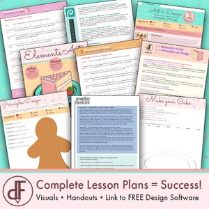 Elements of Art & Principles of Design Lessons - Etsy