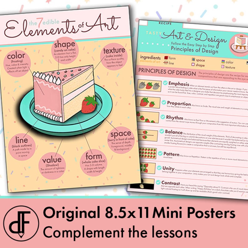 Elements of Art & Principles of Design Lessons - Etsy