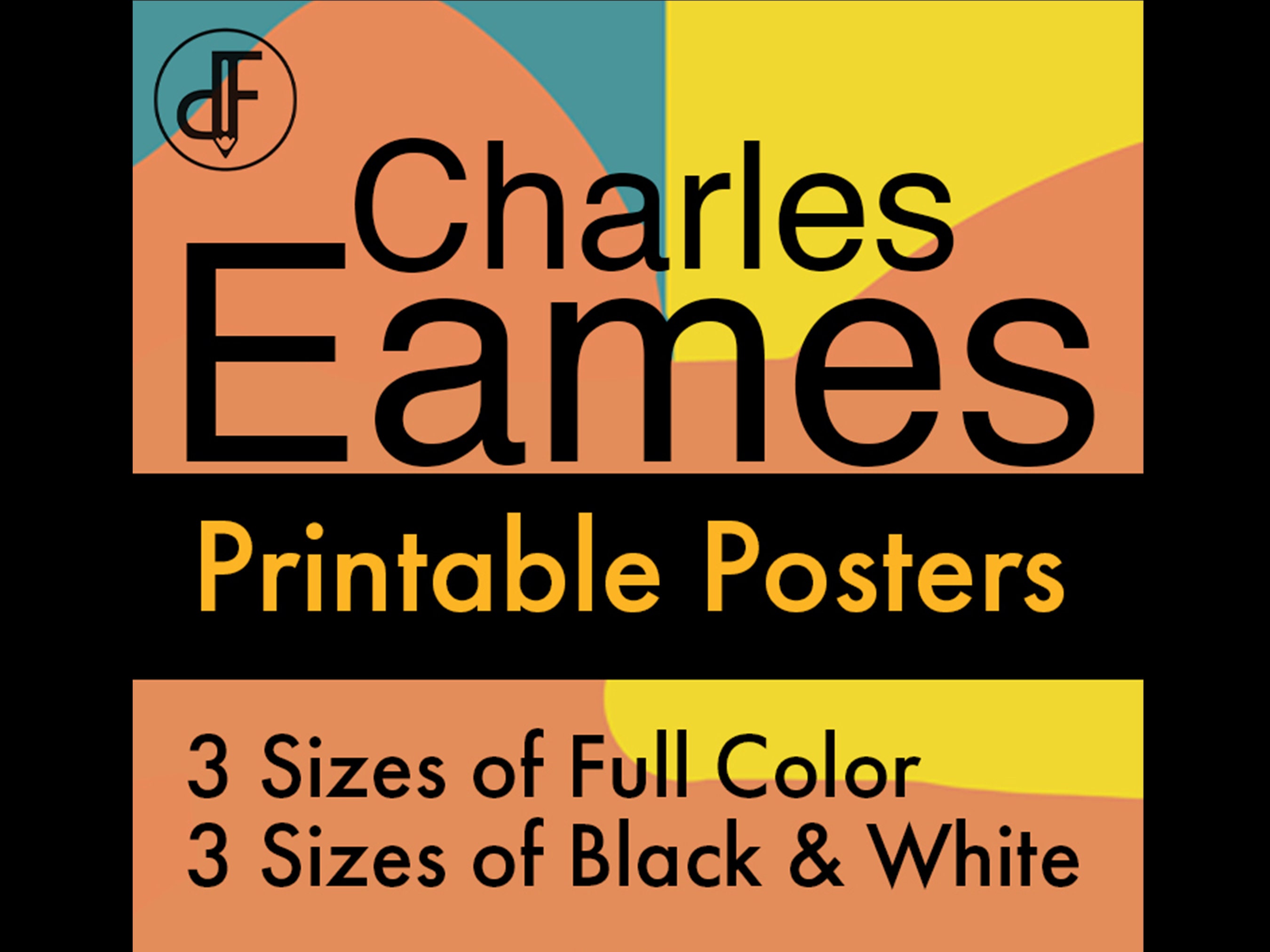 Eames Poster: Graphic Design, Art Classroom Decor, Printable Poster ...