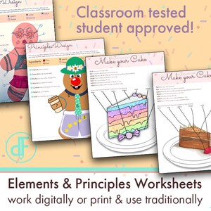 Elements of Art & Principles of Design Lessons - Etsy