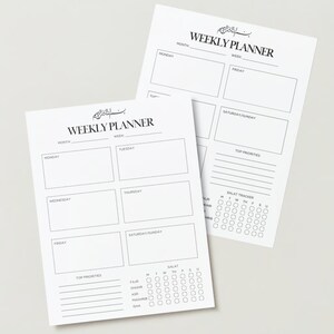 Digital Weekly Planner Printable | Muslim Daily Planner | Islamic ...