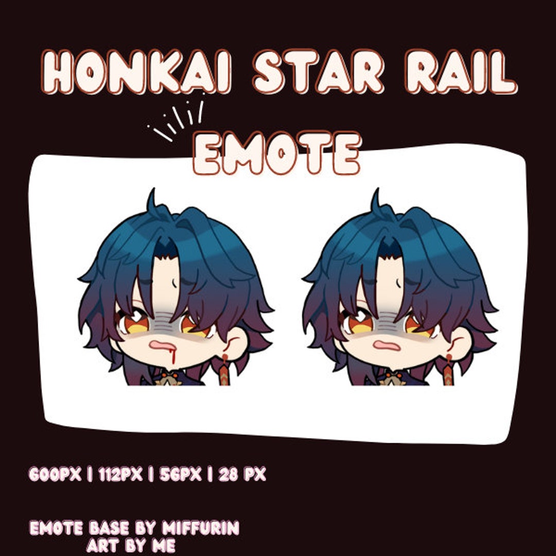 Honkai Star Rail Blade Emote / Custom Twitch Emotes / Gaming / - Etsy UK