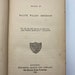 Antique 1800s Poetry Anthology, Parnassus Edited by Ralph Waldo Emerson ...