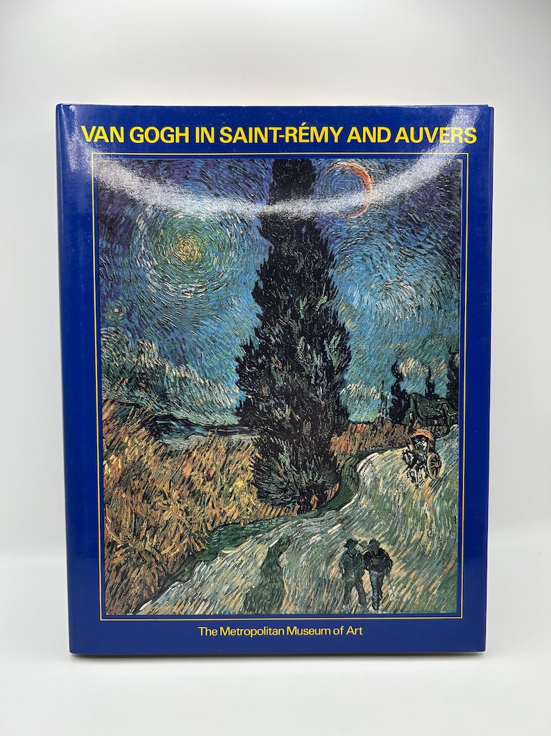 Vincent Van Gogh Art Book Color Hardcover Post Impressionism France ...
