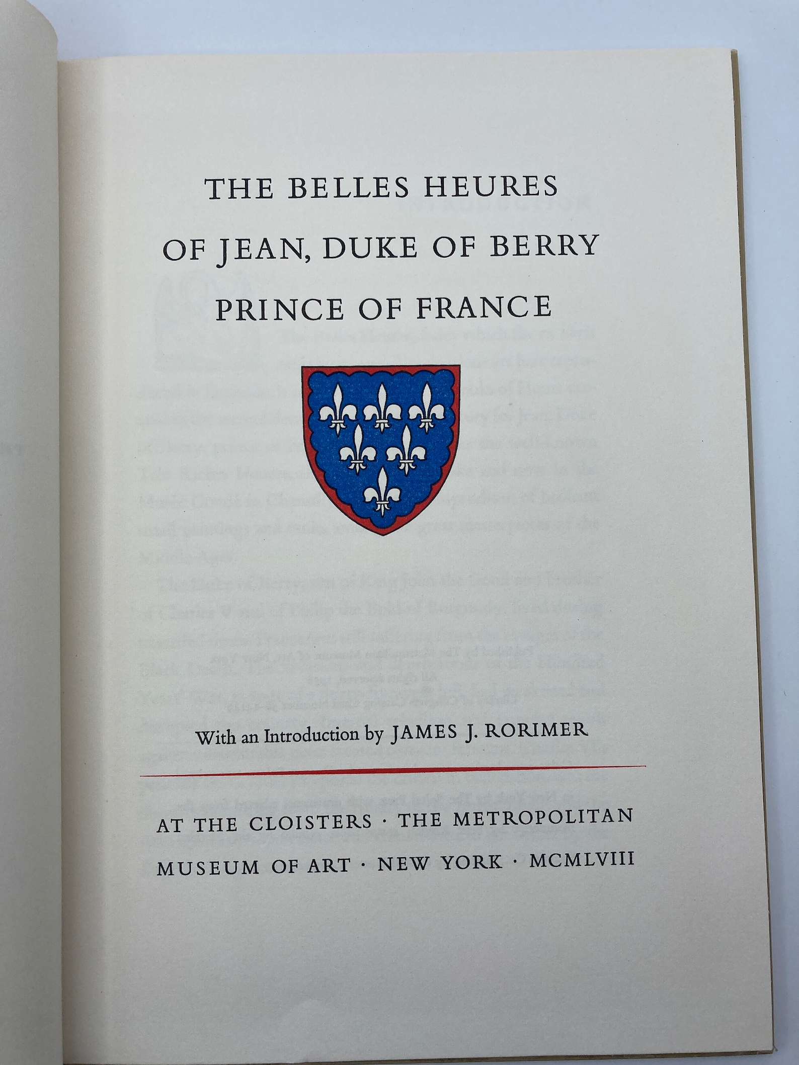 Illuminated Manuscript Art Book, the Belles Heures of Jean, Duke of ...