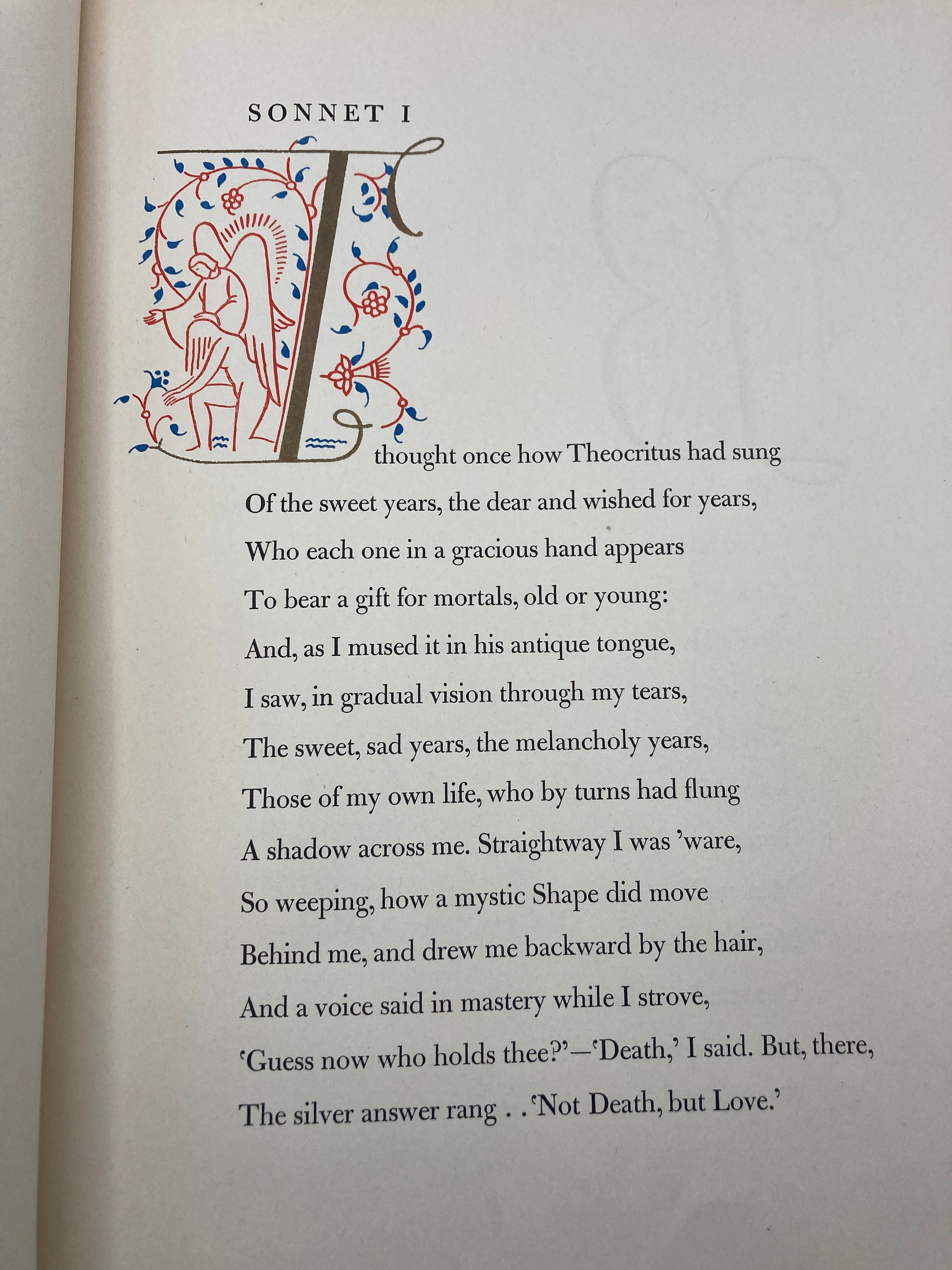 Vintage Victorian Love Poetry Book Sonnets From the - Etsy