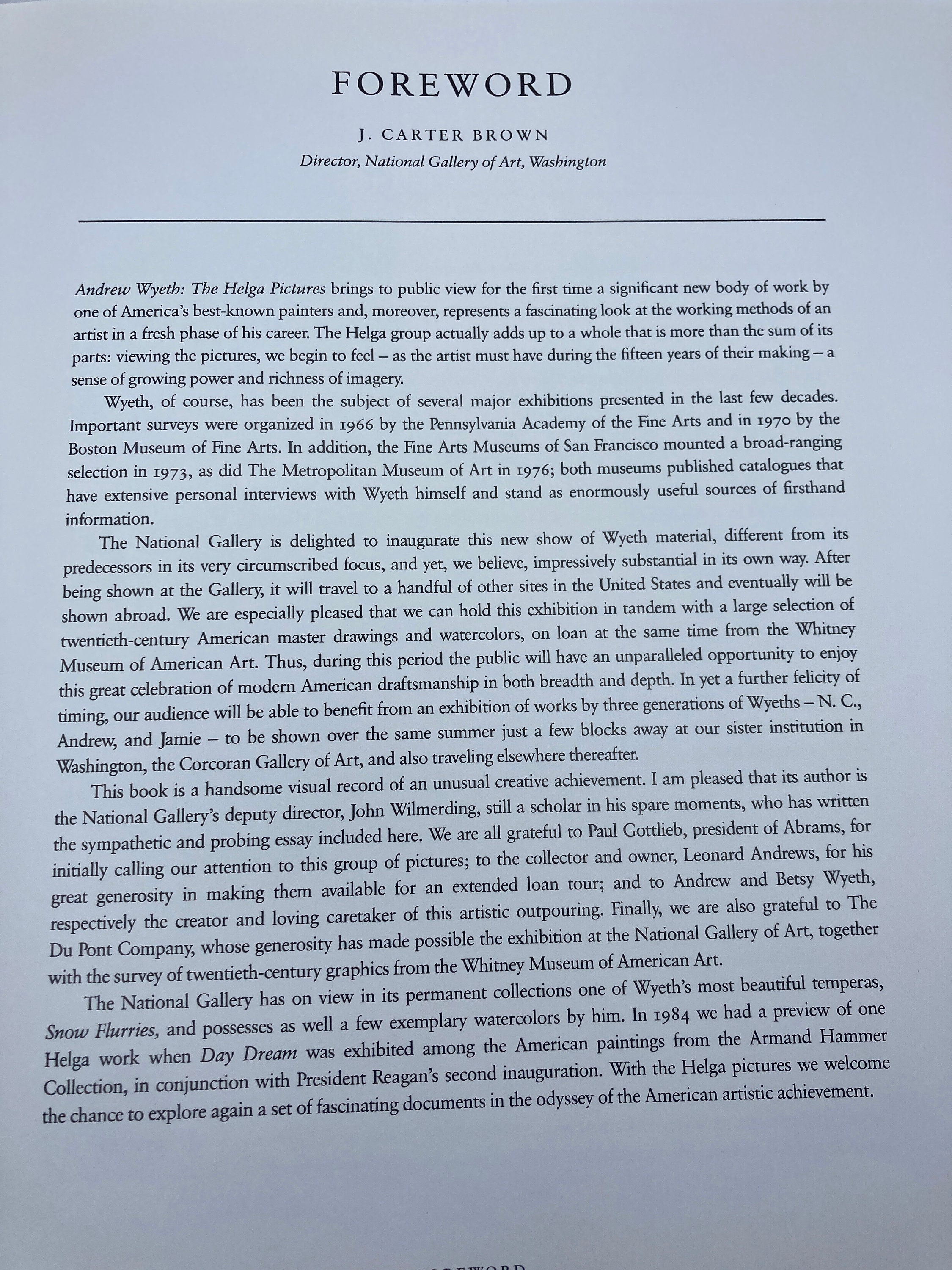 The Helga Pictures Andrew Wyeth Vintage Art Book, 1980s in Full Color ...