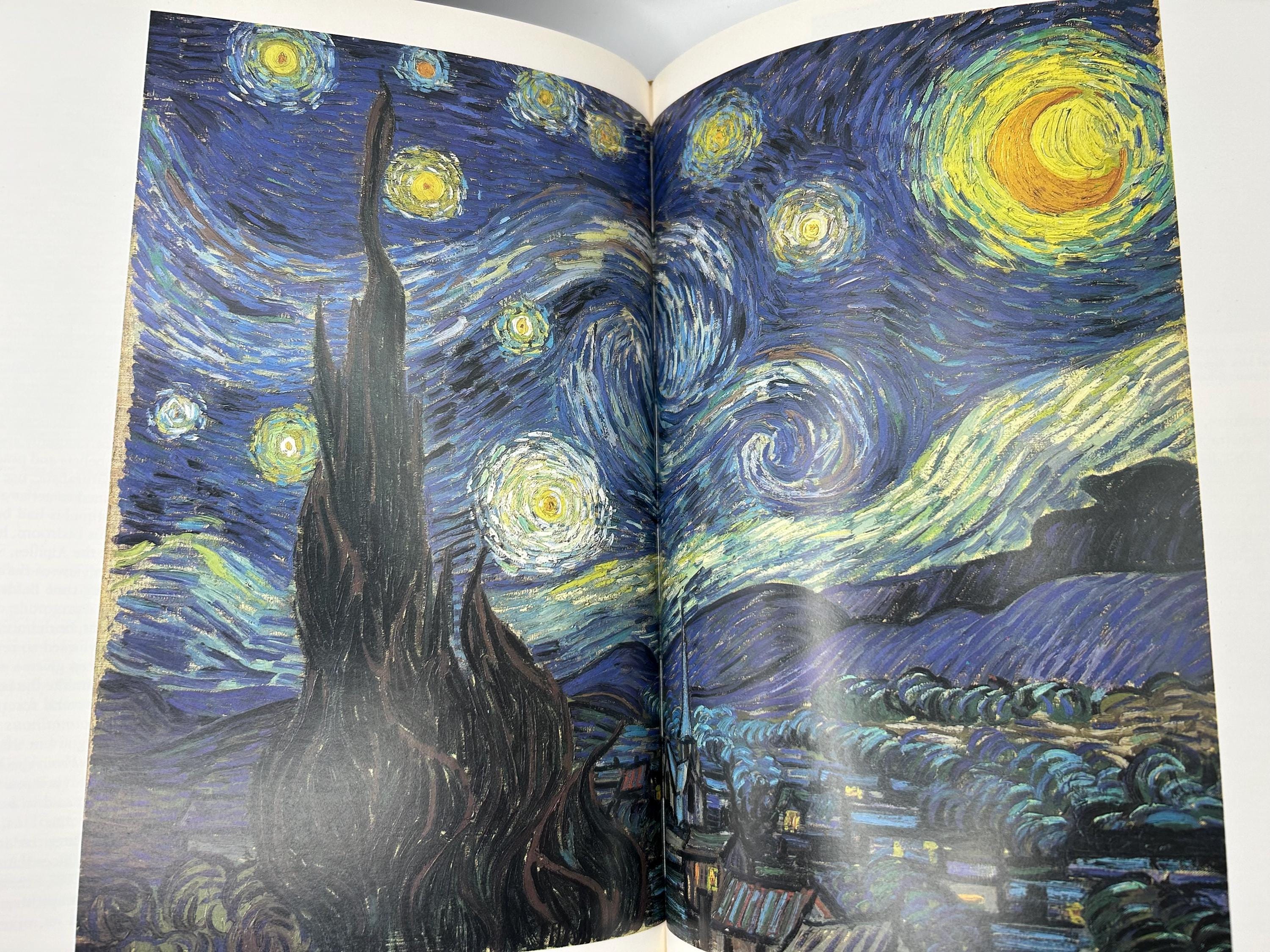 Vincent Van Gogh Art Book Color Hardcover Post Impressionism France ...