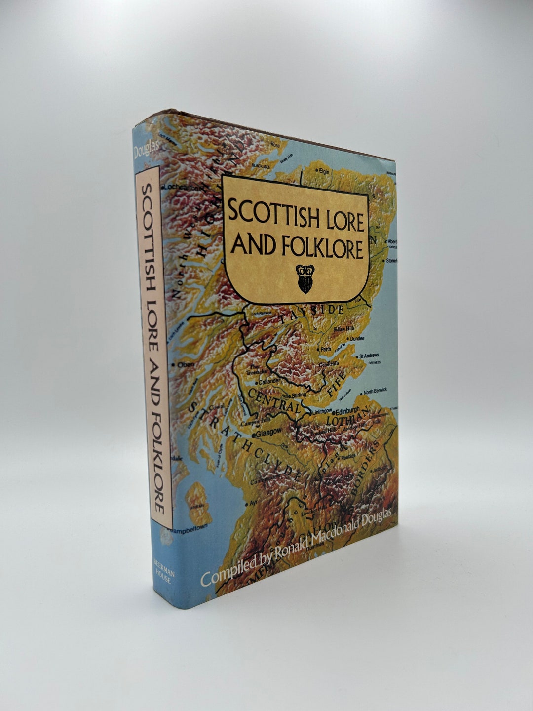 Scottish Folklore Vintage Book 1980s History Poetry Gaelic Illustrated ...