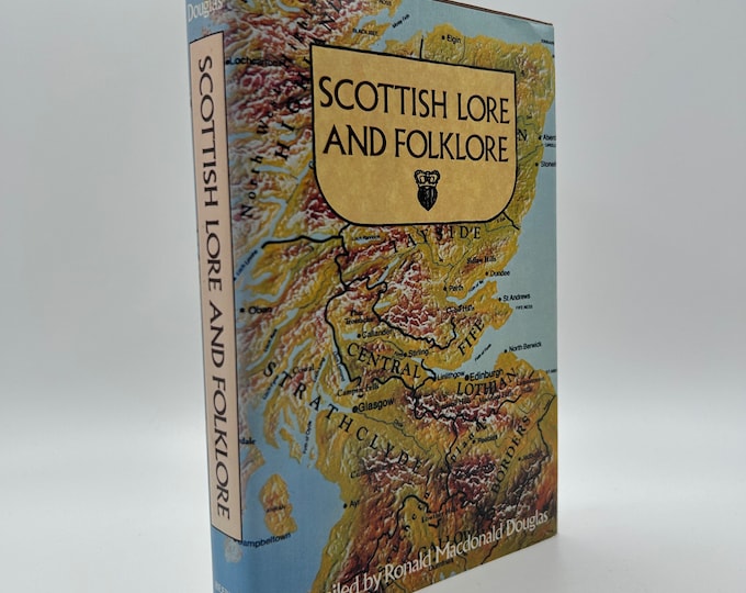 Scottish Folklore Vintage Book 1980s History Poetry Gaelic Illustrated ...