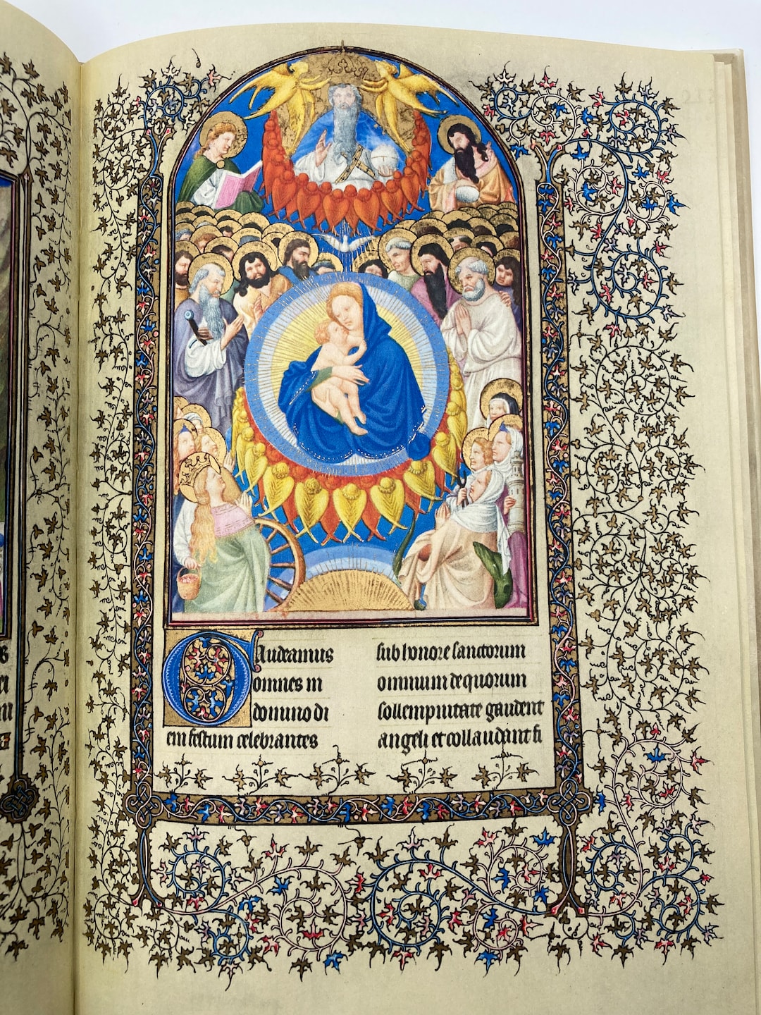 Illuminated Manuscript Art Book, the Belles Heures of Jean, Duke of ...