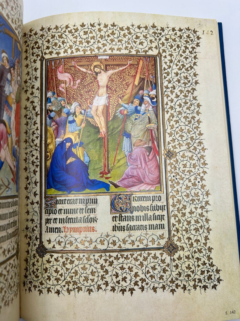 Illuminated Manuscript Art Book, the Belles Heures of Jean, Duke of ...