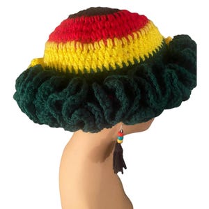 Juneteenth Ruffle Hat - Etsy