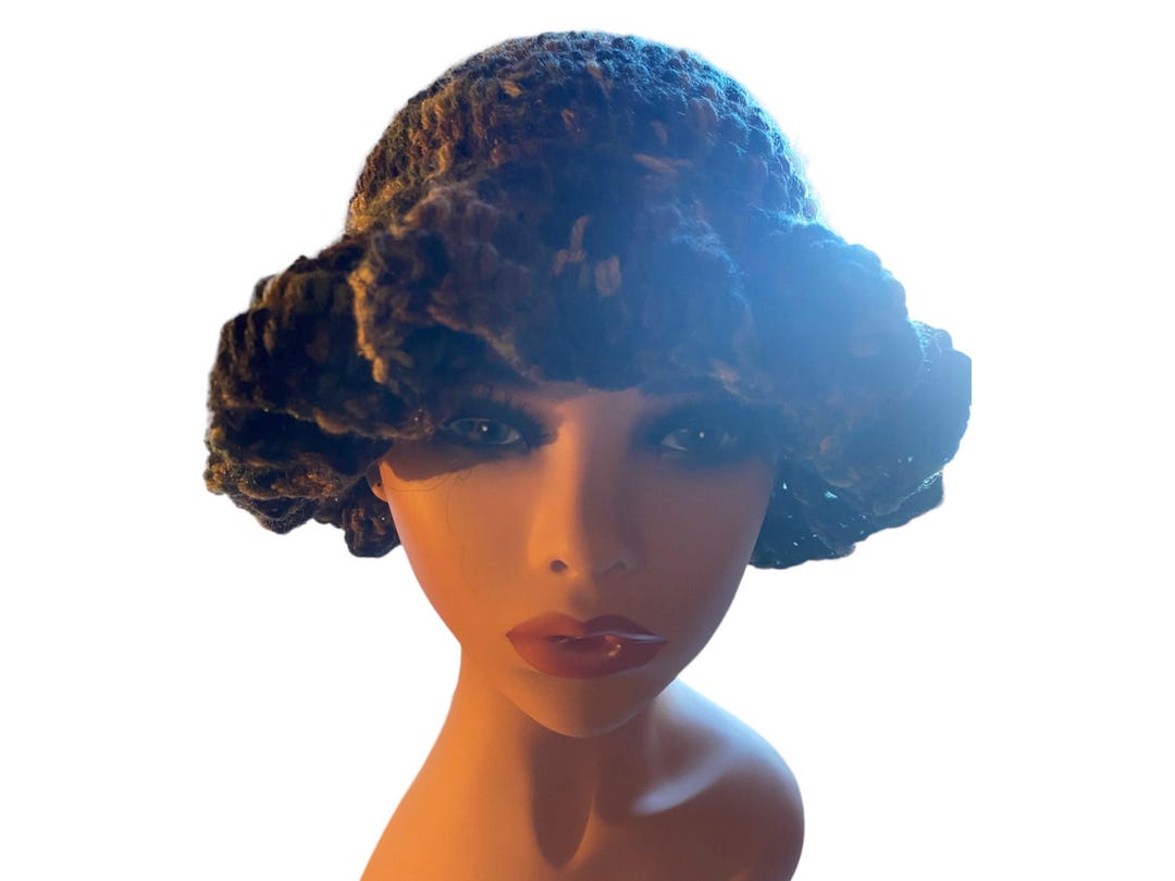 Camouflage Bucket Ruffle Style Hat - Etsy