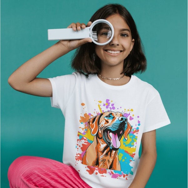 Paint Splash Rhodesian Ridgeback Digital Print Sublimation DTF Instant ...