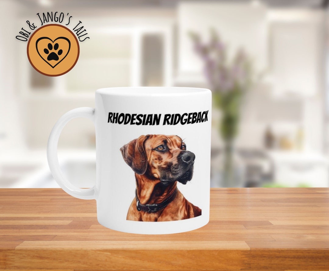 Funny Rhodesian Ridgeback White 11oz Ceramic Mug - Etsy
