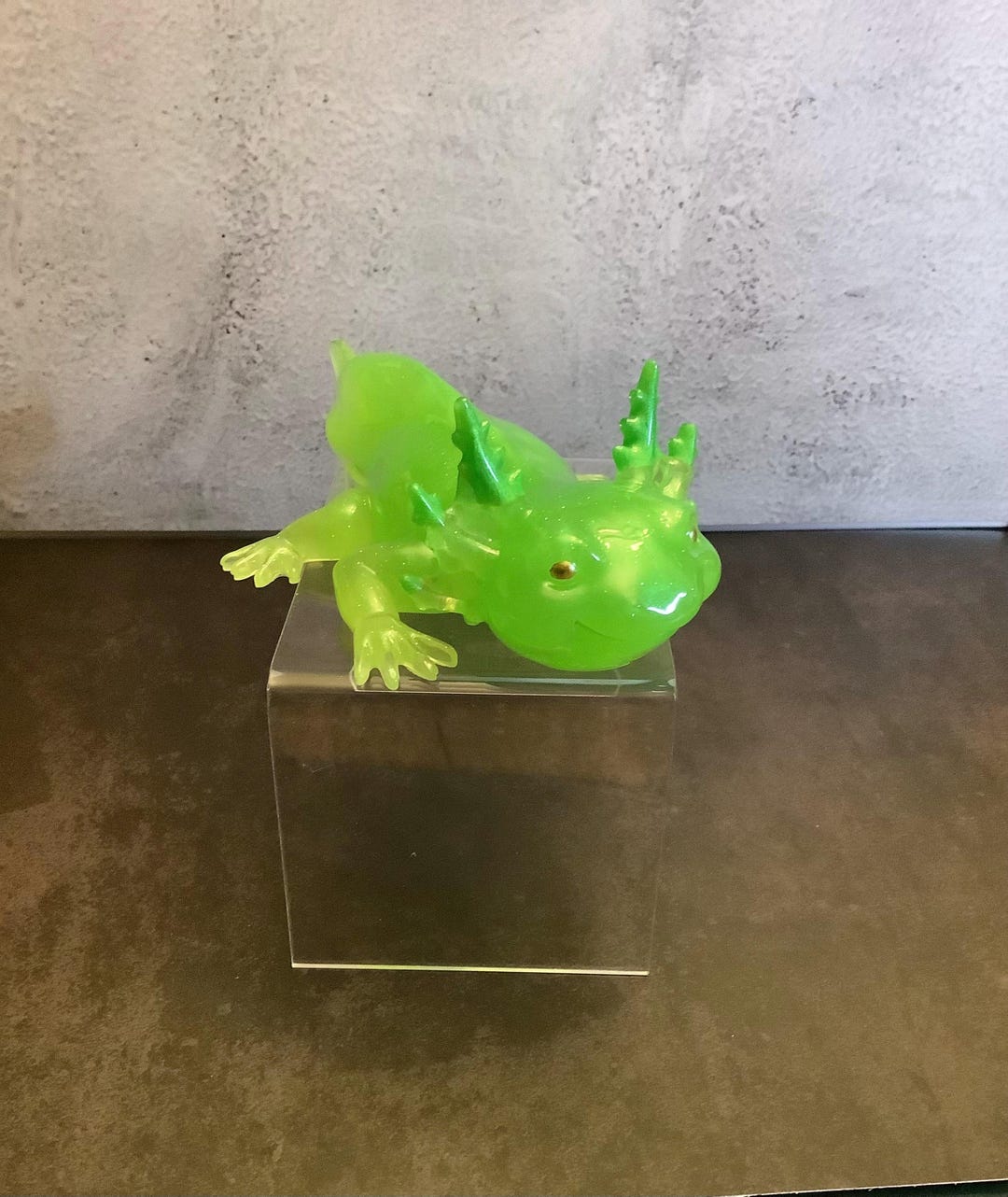 Green Axolotl - Etsy