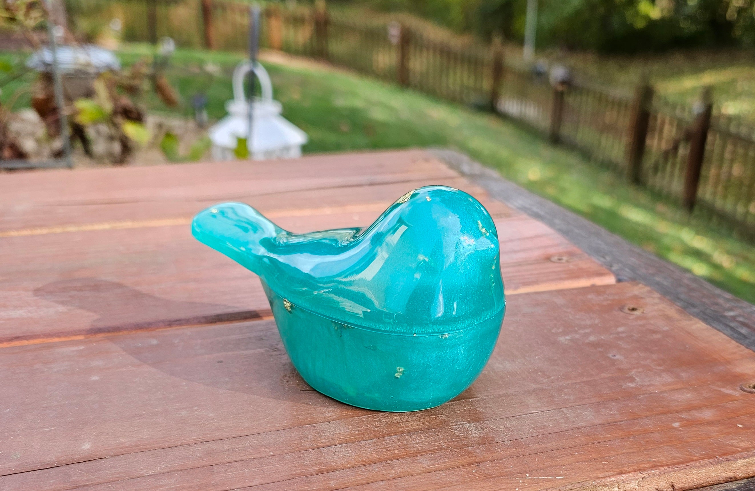 Blue Bird Trinket Box - Etsy