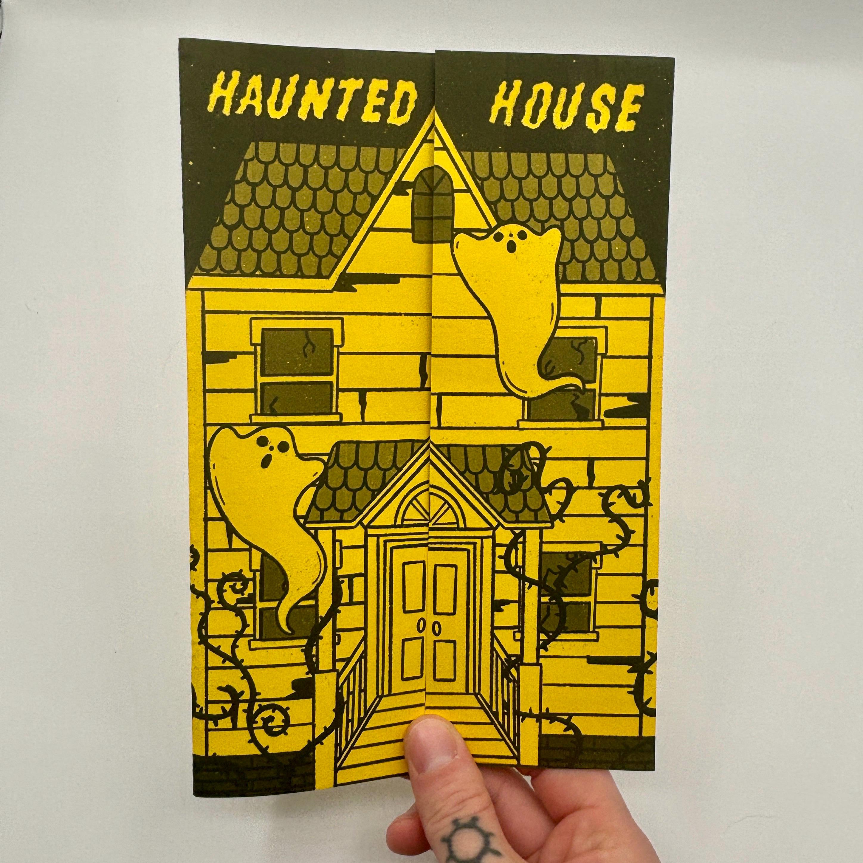Haunted House Zine - Etsy