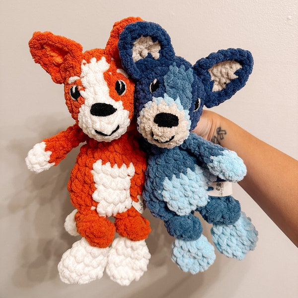 Bluey Bingo Plush Crochet - Etsy