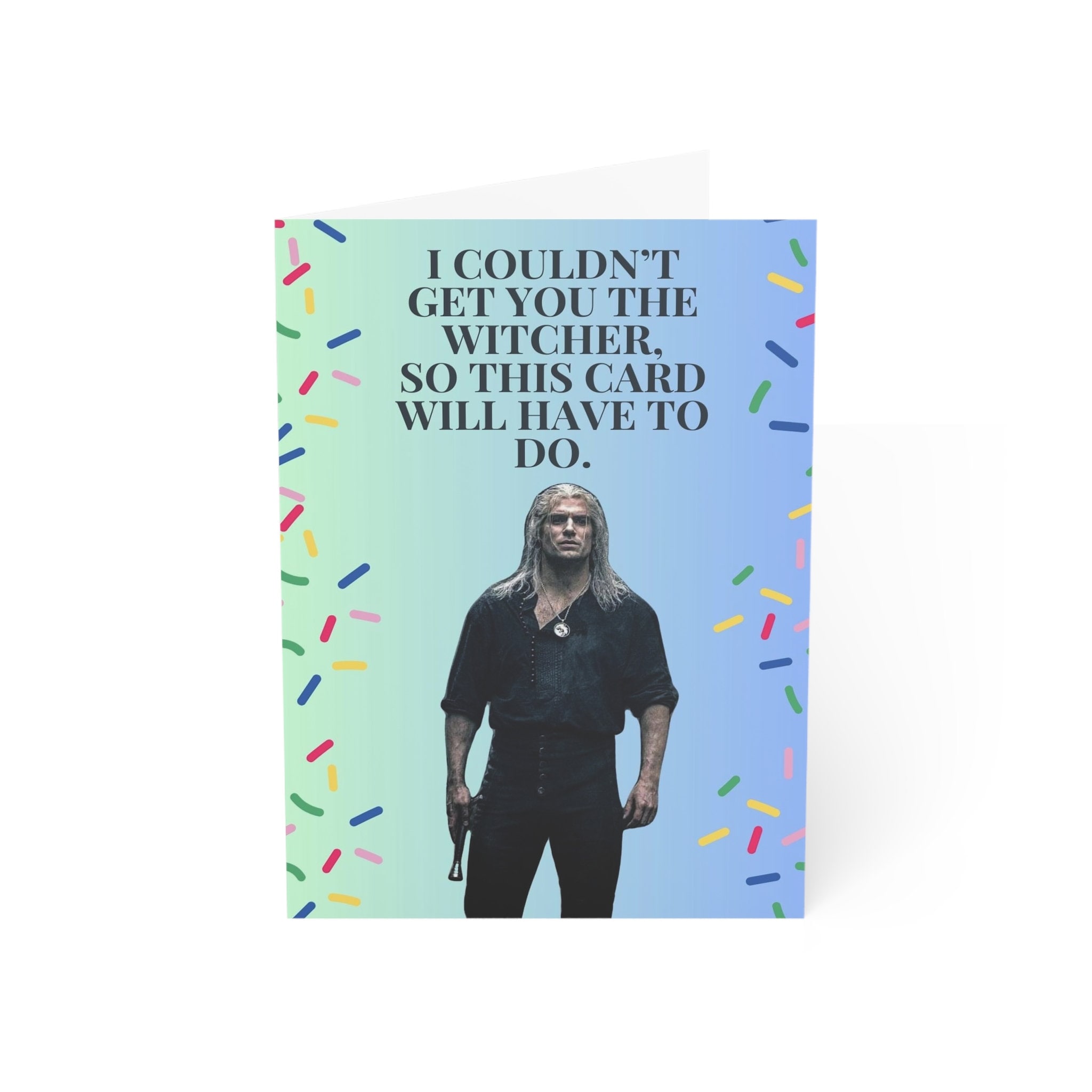 The Witcher Birthday Card, Geralt of Rivia, Henry Cavill, the Witcher ...