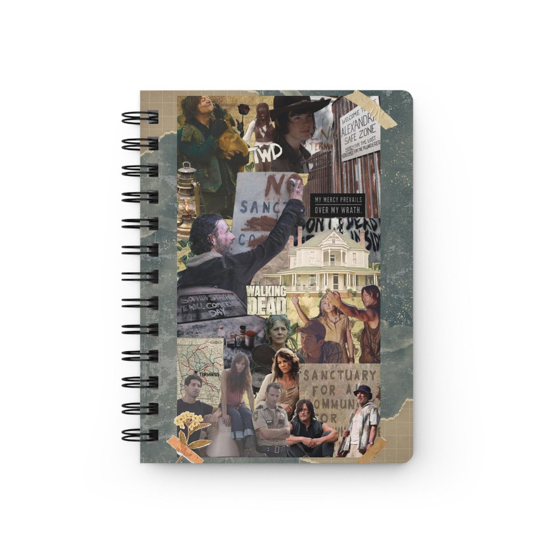 The Walking Dead Journal, the Walking Dead Gift, TWD Merch, Rick Grimes ...
