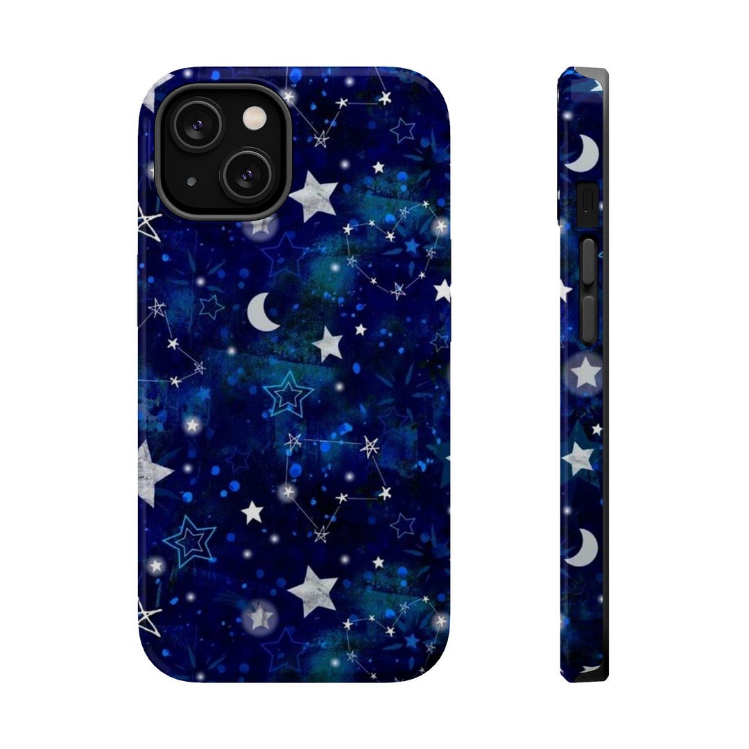 Constellation Magsafe iPhone Case, Moon Stars Phone Case, Celestial ...