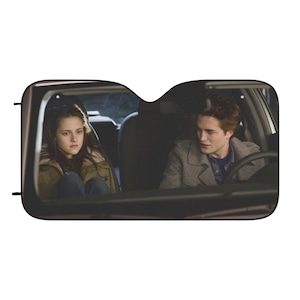 Twilight Car Sun Shade: Edward & Bella Car Decor - Etsy