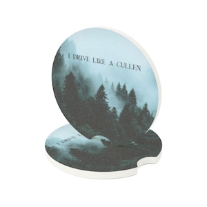 Twilight Car Coaster, Twilight Merch, Twilight Gift, Edward Cullen, Bella Swan, Twilight ...