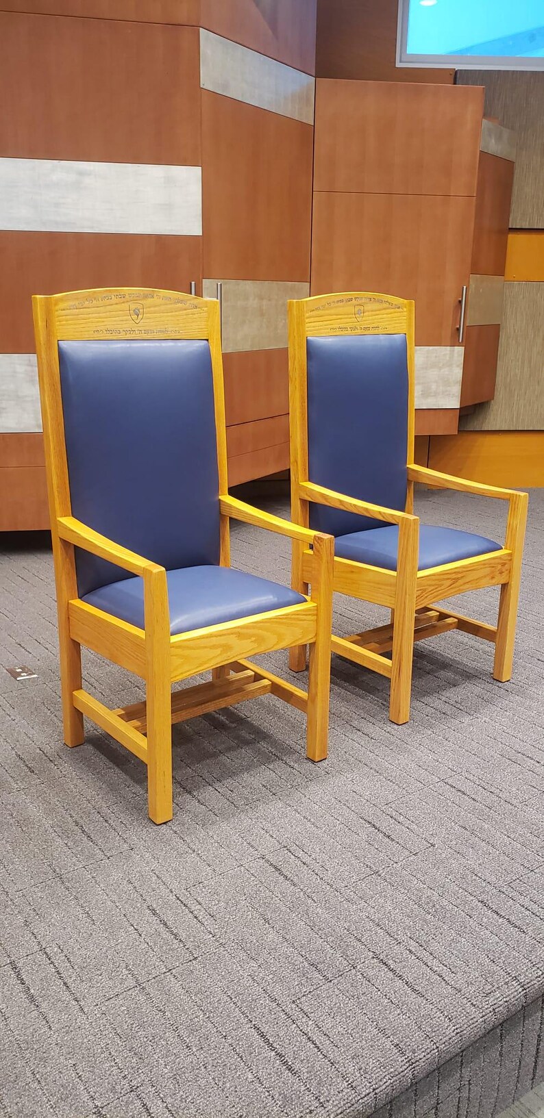 Custom Clergy Chairs- Elijah Chairs, Celebrant Chairs - Etsy