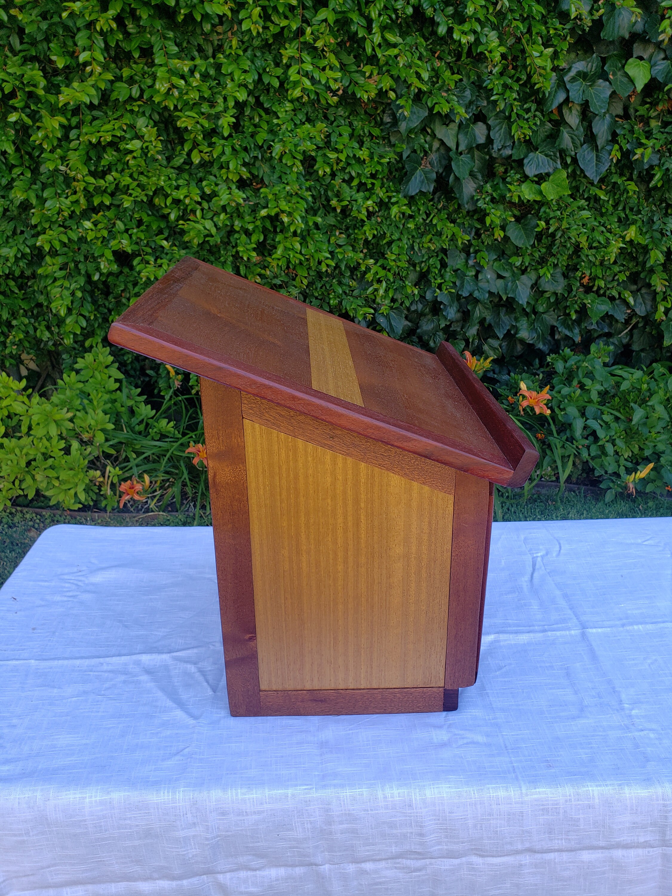 Custom Hardwood Shtender- Tabletop Book Stand - Etsy