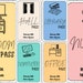 Editable Classroom Hall Passes - Pastel Polka Dot - Etsy