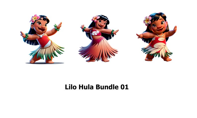 Lilo Hula Digital Bundle - Etsy