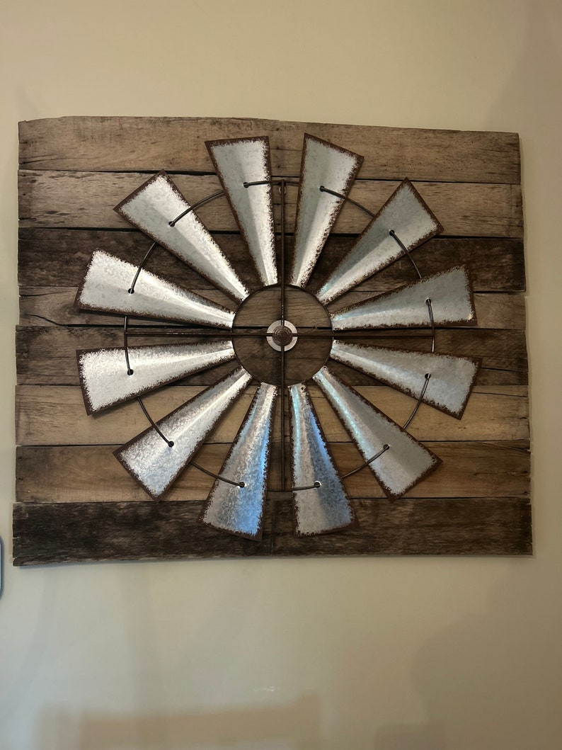 Rustic Windmill Decor - Etsy