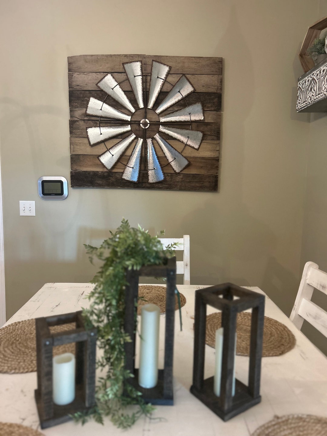 Rustic Windmill Decor - Etsy