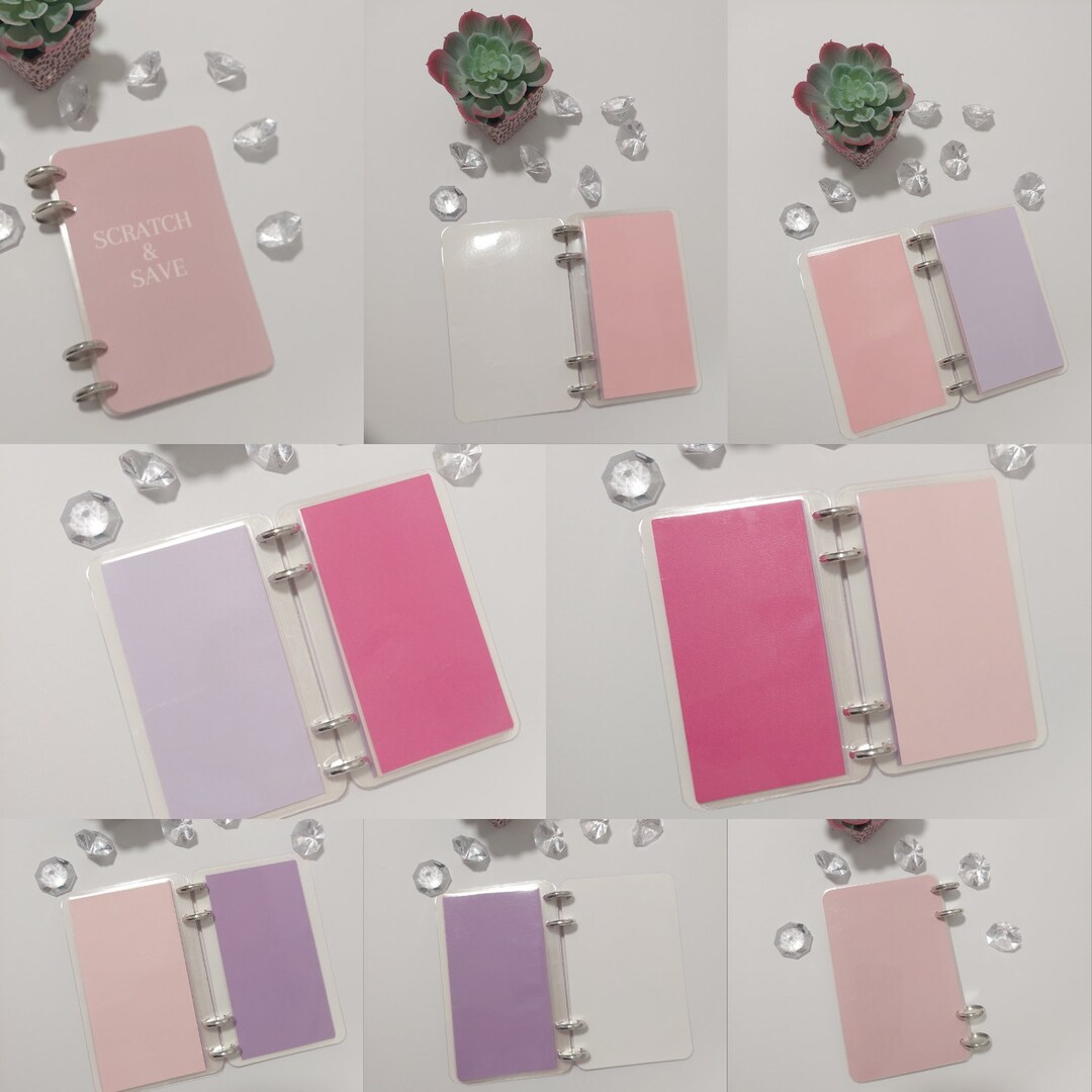 Scratch & Save Binder - Etsy