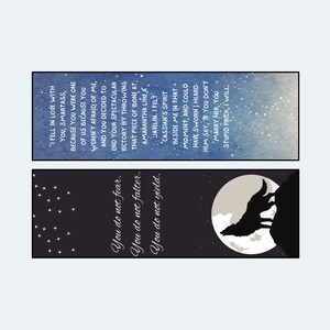 ACOTAR Bookmarks / a Court of Thorns and Roses / ACOMAF /bookish ...