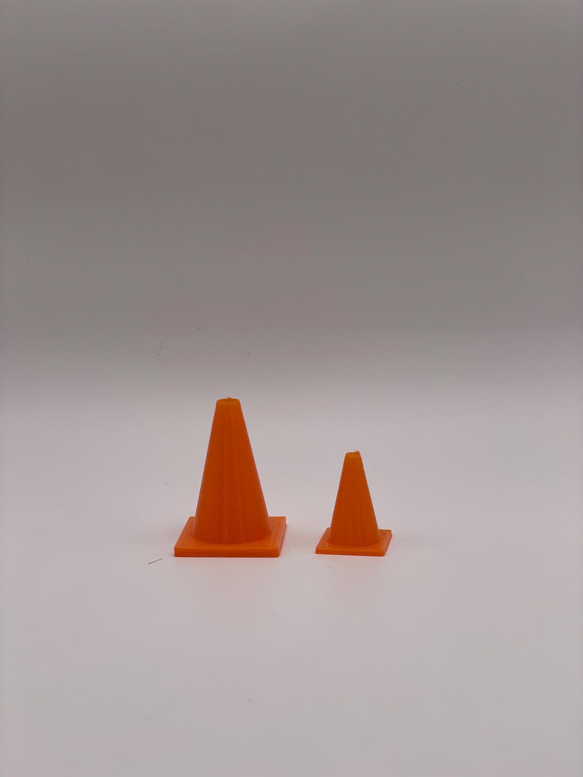 10 Mini Traffic Cones, 15 Micro Traffic Cones, 30mm or 20mm Tall ...