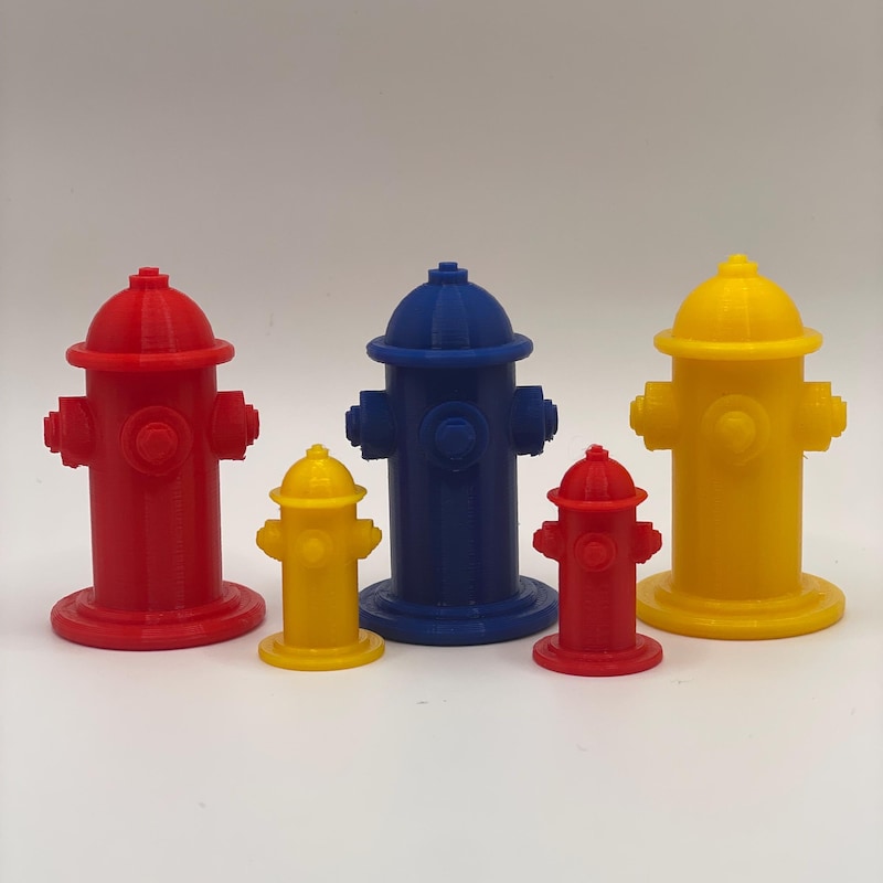 Red Resin Fire Hydrant - Etsy