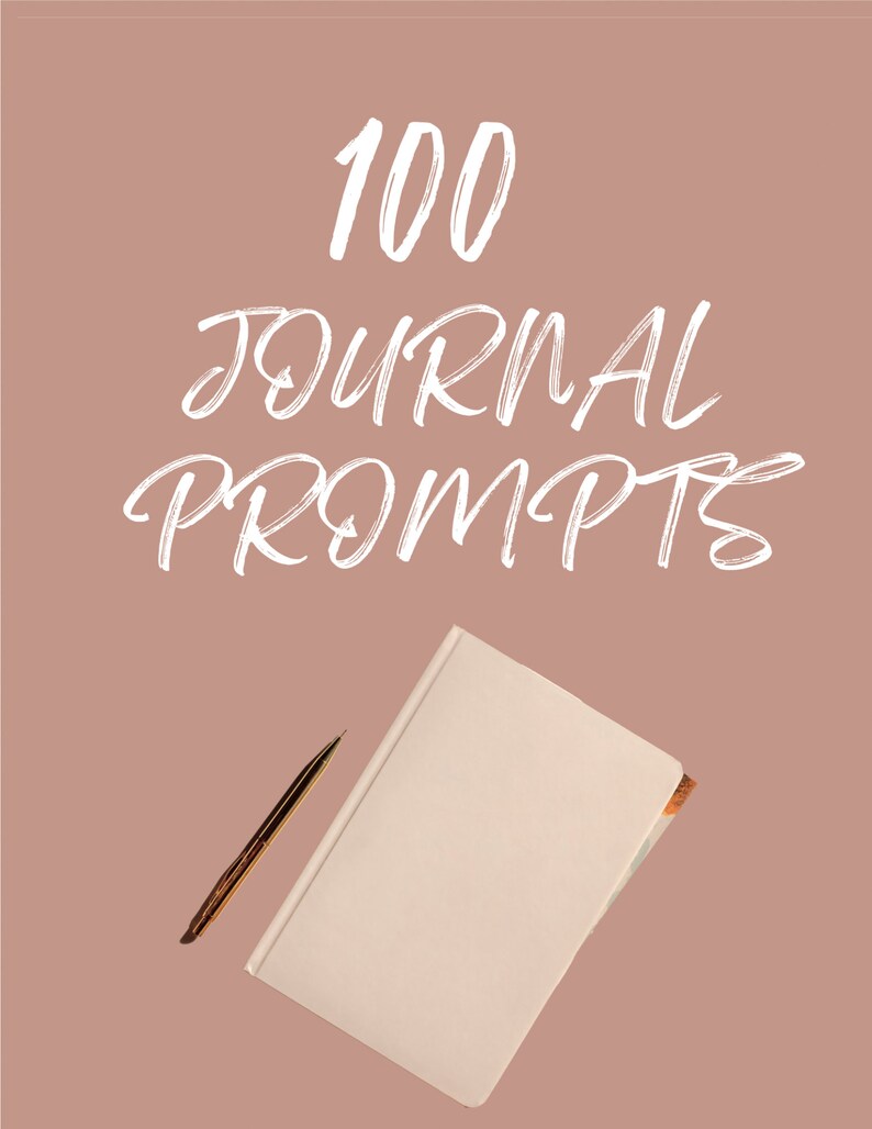 100 Reflective Journal Prompts - Etsy