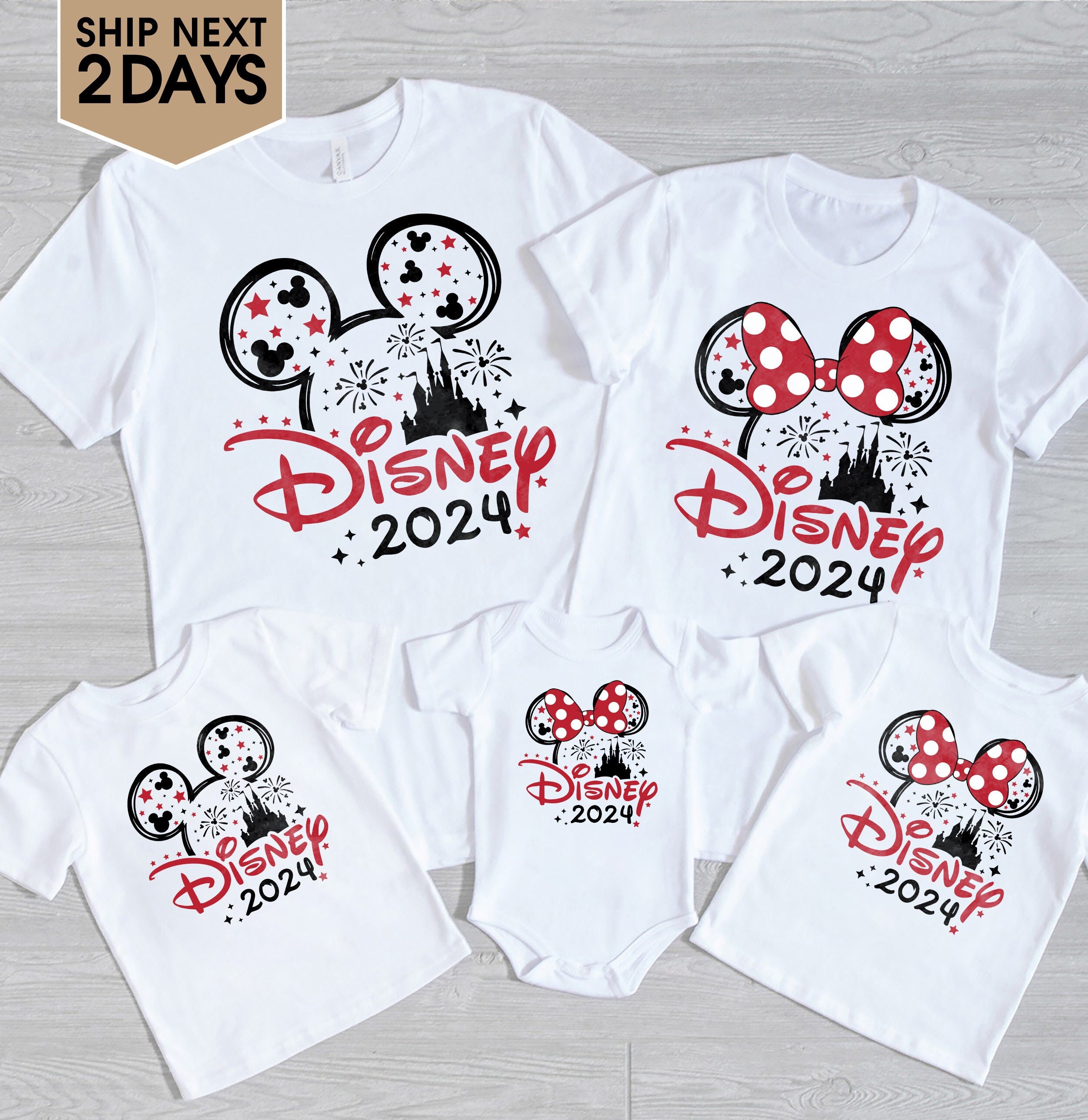 Disney 2024 Shirt, Disney Trip 2024, Disney Family Vacation T-Shirt ...