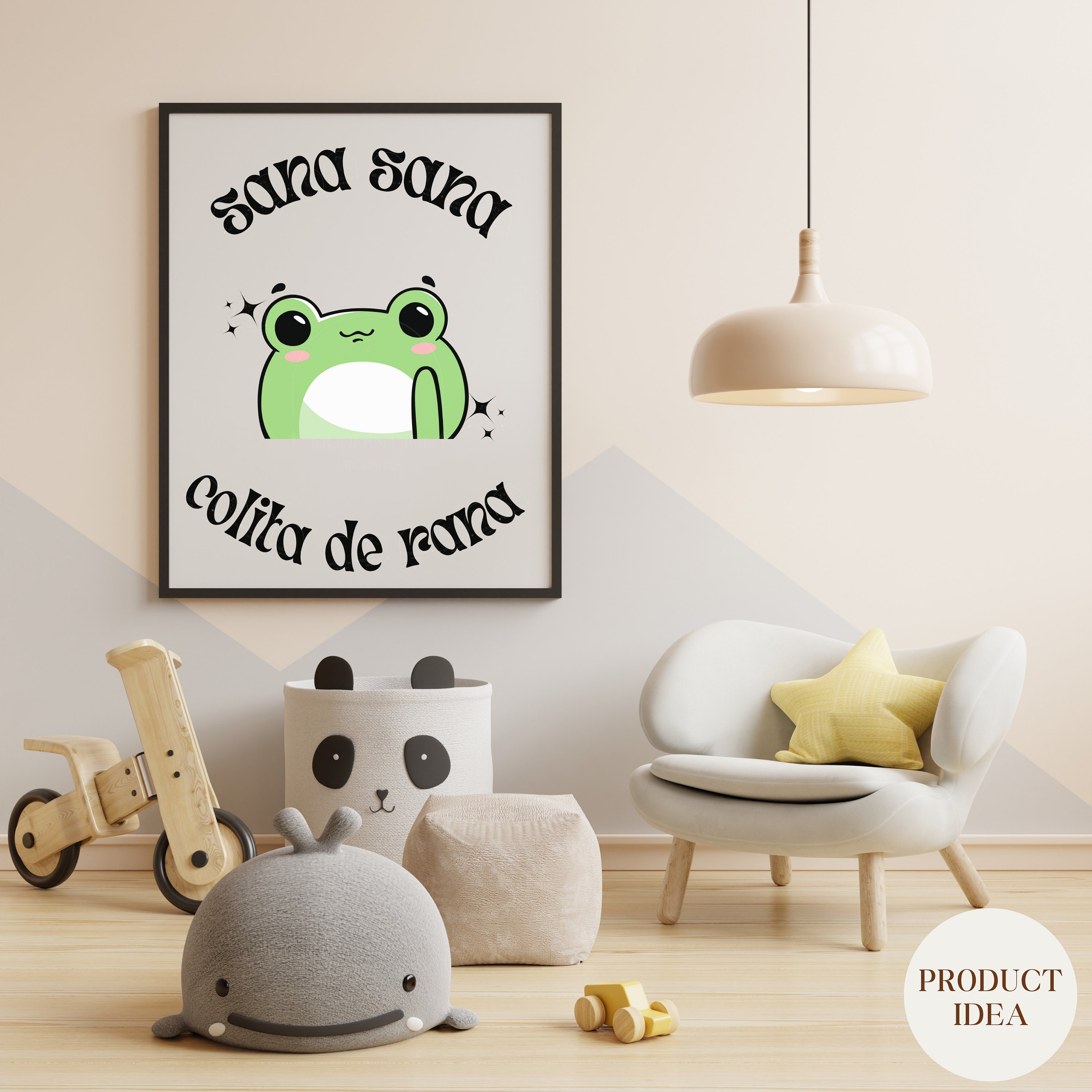 Sana Sana Colita De Rana, Funny Spanish Sayings, Cute Frog Png, Sana ...